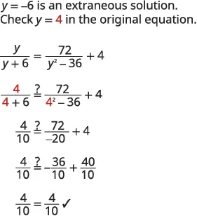 7.4 Solve Rational Equations - Intermediate Algebra 2e | OpenStax
