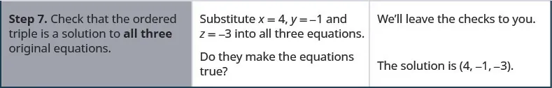 4.4 Solve Systems of Equations with Three Variables - Intermediate ...