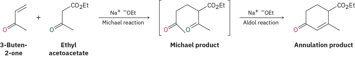 23.12 The Robinson Annulation Reaction - Organic Chemistry | OpenStax