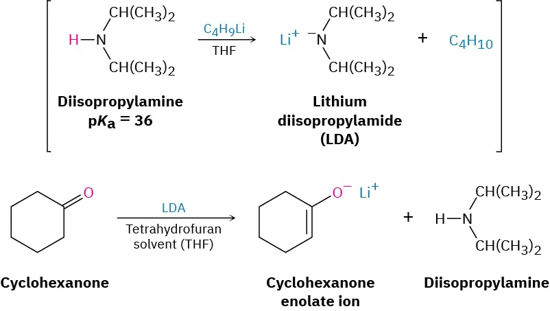 22.5 Acidity of Alpha Hydrogen Atoms: Enolate Ion Formation - Organic ...