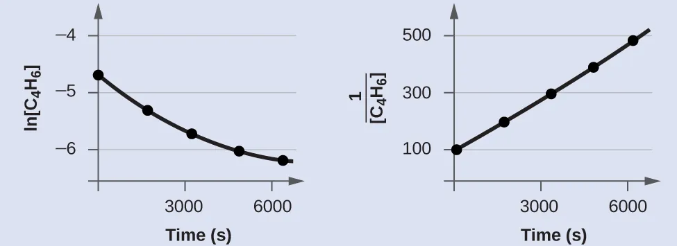 First Order Reaction Graph